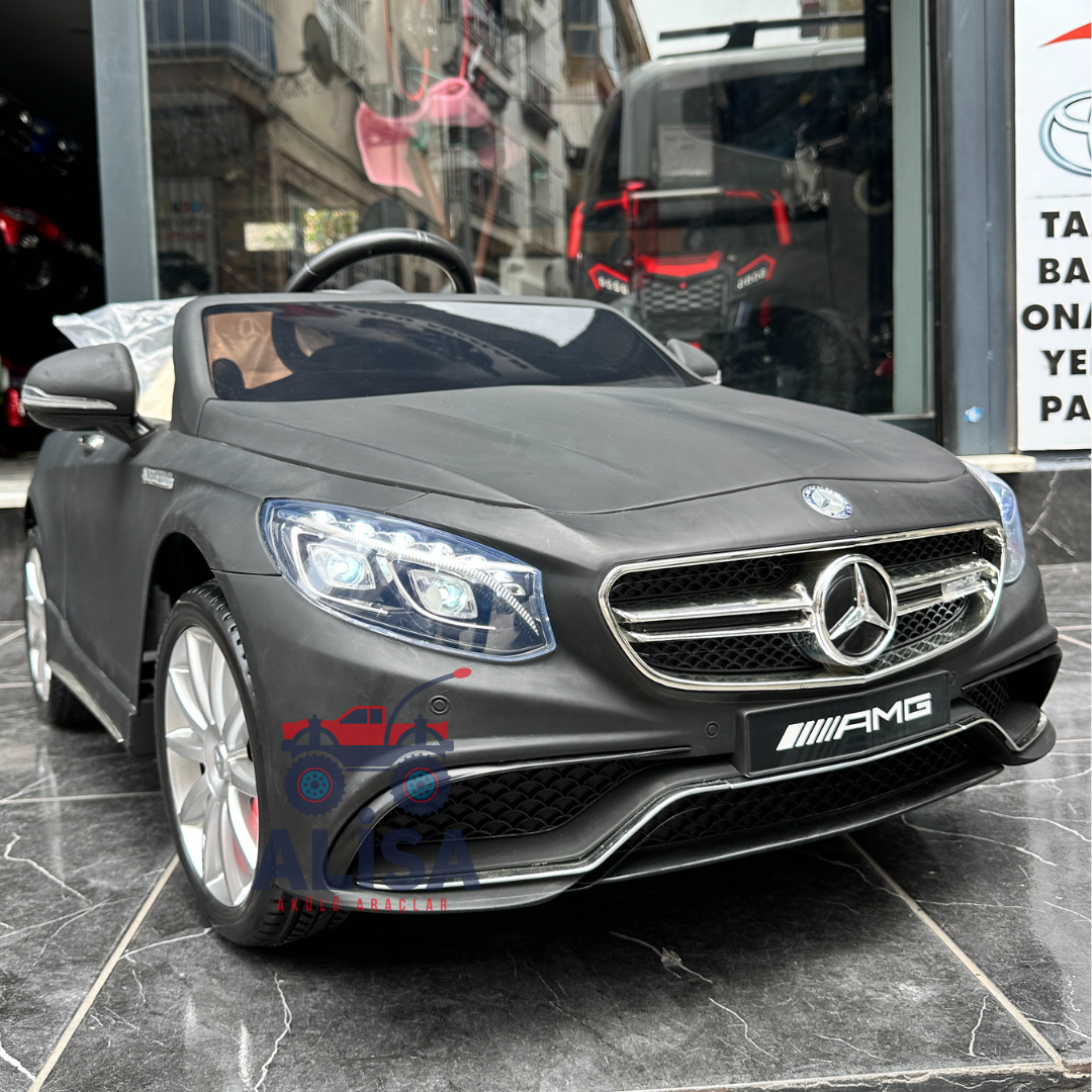 Resmi Lisanslı Mercedes Benz S63 12V Akülü Araba - İzmir Akülü Araba